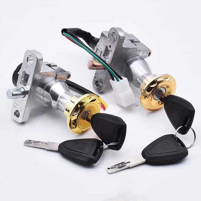 PRACTICAL FOR ELECTRIC Scooter EBike Lock+Key for Key Ebike Switch ...