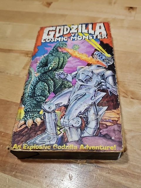 GODZILLA VS. COSMIC Monster VHS Animation Anime ¿ £7.30 - PicClick UK
