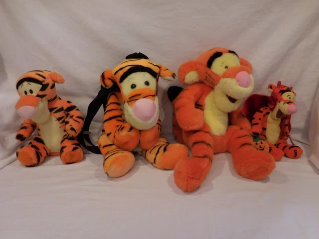 DISNEY MATTEL WINNIE The Pooh Talking TIGGER Large Plush Stuffed Animal ...