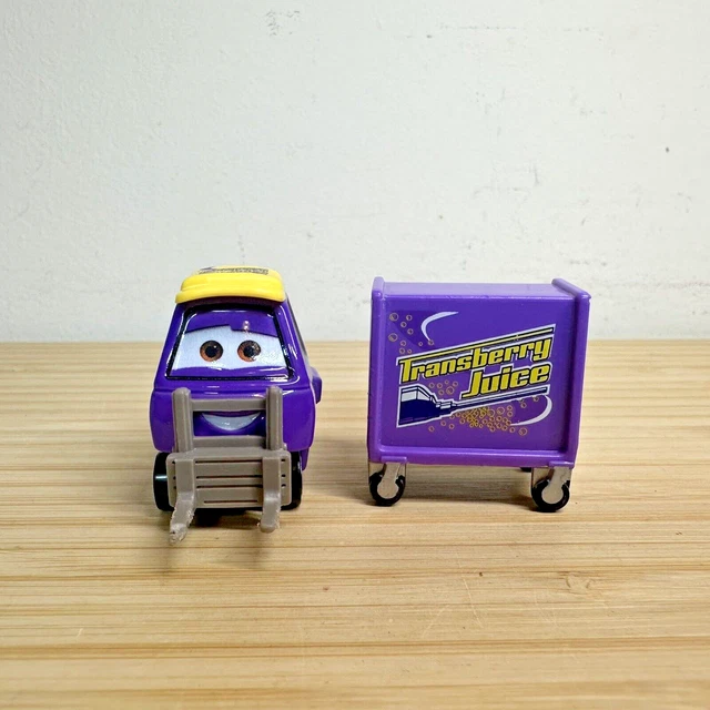 DISNEY PIXAR DIECAST Cars - Mike Stockar Transberry Juice Pit Crew $49. ...