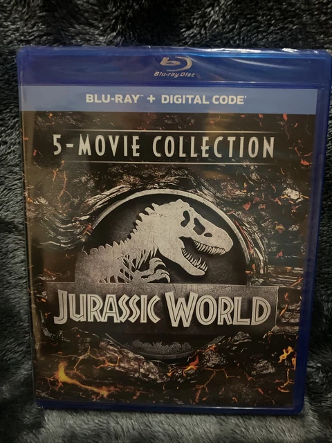 JURASSIC WORLD 5-MOVIE Collection (Blu-ray + Digital) New £21.05 ...