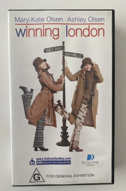 WINNING LONDON [VHS] Warner Video Tape Mary-Kate & Ashley Olsen 2001 ...