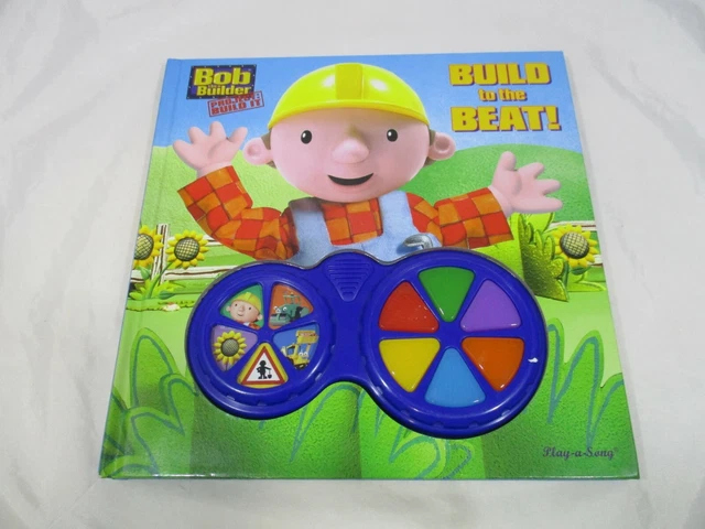 BOB THE BUILDER Build To The Beat. Interactive Book. Hardcover. Pi Kids ...