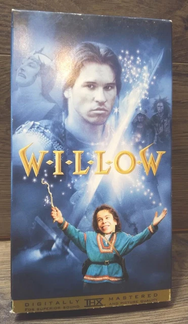 WILLOW VHS 2001 Warwick Davis, Val Kilmer, Billy Barty, George Lucas, Ron Howard £2.14 - PicClick UK