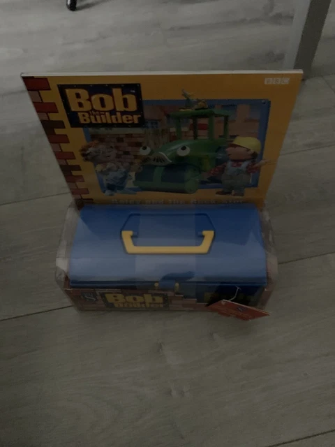 BOB THE BUILDER Story Book And Tool Box Art Case New Vintage £18.00 ...