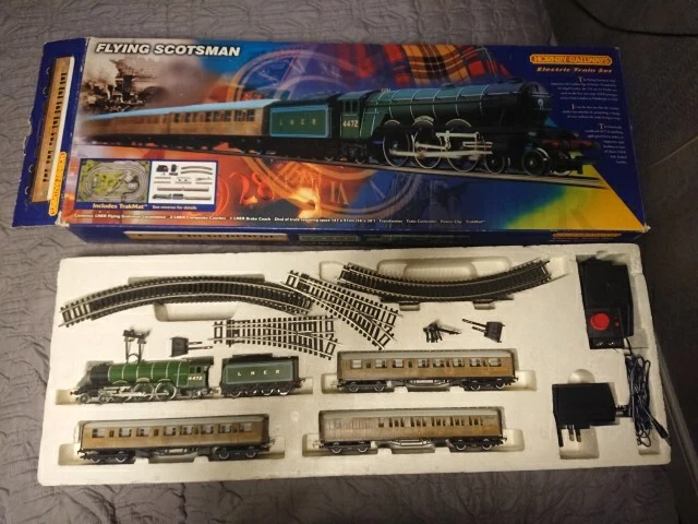 VINTAGE HORNBY FLYING Scotsman Lner Train Set Num R1001 Lner In Good ...