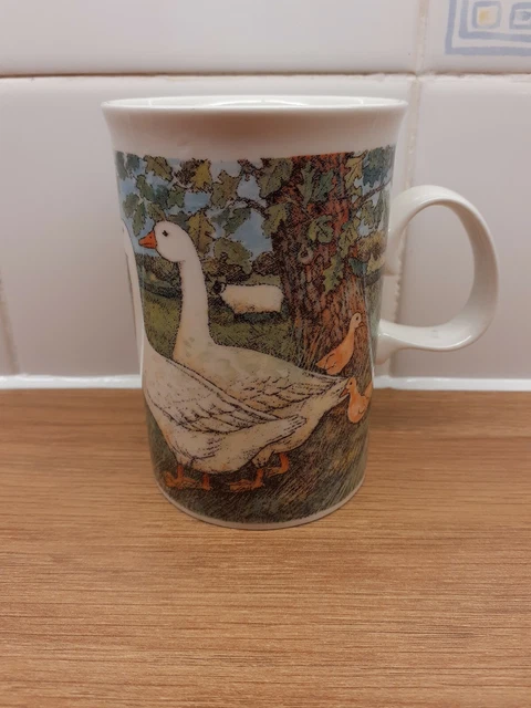 DUNOON STONEWARE MUG "Ennerdale"designed by Jack Dadd (Geese).. £8.00 ...