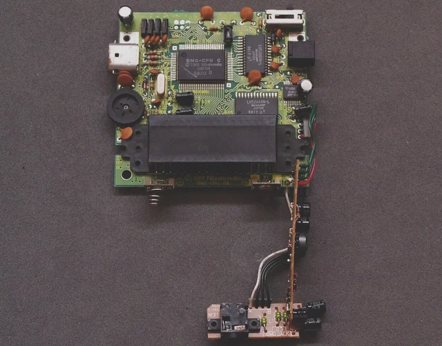 NINTENDO GAMEBOY GAME Boy Original DMG-01 Back CPU Motherboard - Fully ...