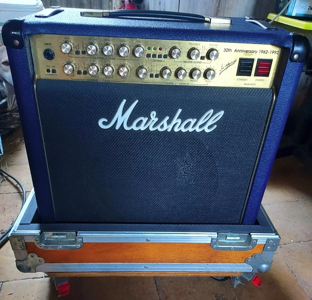 RARE MARSHALL 6101 30th Anniversary 3-Channel 25/50/100 Watt 1x12 ...