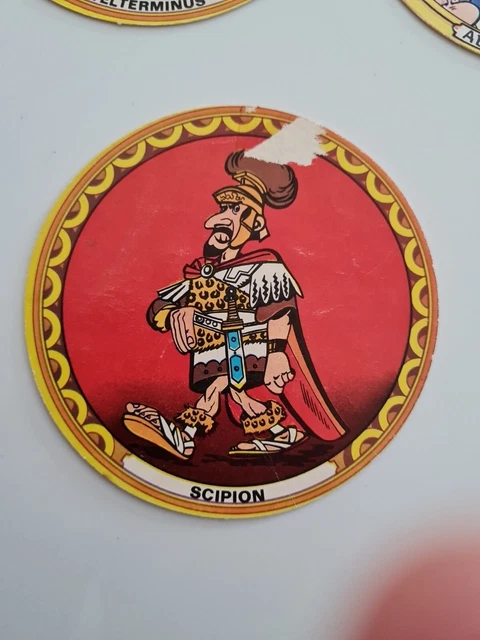 ASTERIX OBELIX PORTRAIT La Vache Qui Rit 1967 Carton Images Figurine ...