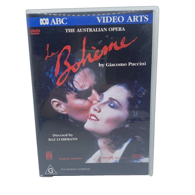 LA BOHEME DVD The Australian Opera Baz Luhrmann Sydney Opera House 1993 ...