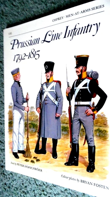 OSPREY MEN-AT-ARMS #152: Prussian Line Infantry 1792-1815 (1988) £17.49 ...