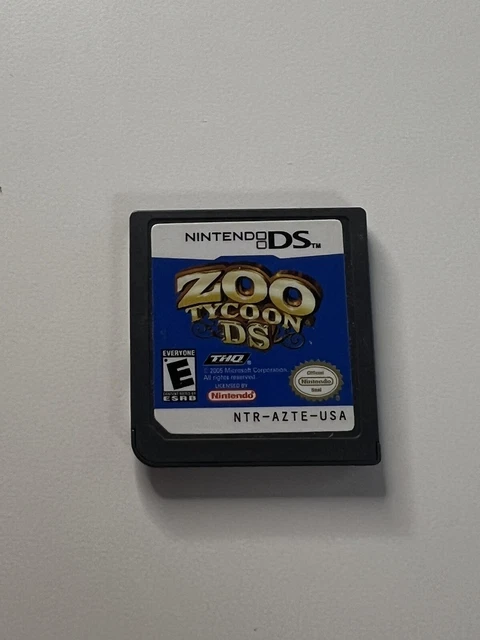 ZOO TYCOON DS (Nintendo DS, 2005) $7.30 - PicClick CA