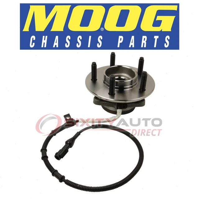 MOOG FRONT WHEEL Bearing Hub Assembly for 2000-2004 Ford F-150 ...
