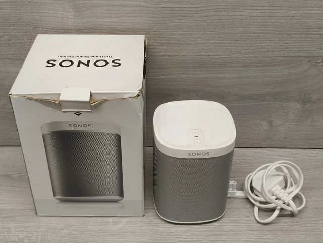 SONOS PLAY 1 Wireless Speaker White Wifi Gen1 £79.99 - PicClick UK