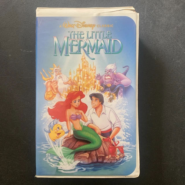 THE LITTLE MERMAID (VHS,1989) Clamshell Black Diamond Edition Banned Cover £6.23 - PicClick UK