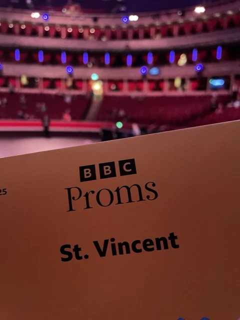 ST VINCENT BBC Proms UK programme 2025 £12.92 - PicClick UK