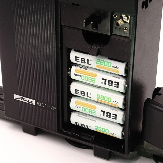 UNPLUGGED BATTERY ADAPTER 45-39 Basket for Ni-Mh AA Battery for Metz 45 ...