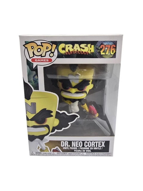 FUNKO POP DR. Neo Cortex Crash Bandicoot 276 Playstation Spiel Vinyl ...