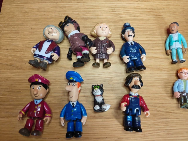 POSTMAN PAT & Fireman Sam Larger Scale Figures Choose Your Character ...