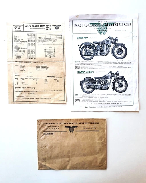 MOTORCYCLE CM CATALOGUE + Envelope + Motorcycle Catalogue (7029) £84.07 ...
