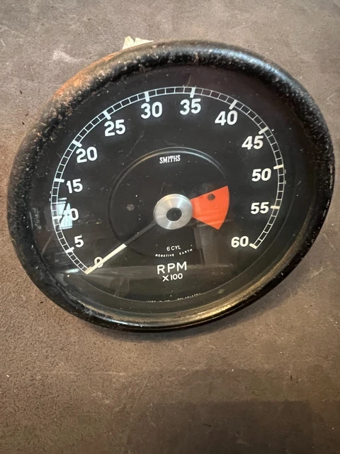JAGUAR E-TYPE XKE MKII Smiths Rev Counter Gauge £100.00 - PicClick UK