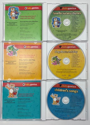 BABY GENIUS FAVORITE Children's Songs 3 CD Box Set 2004 Nursery Rhymes ...
