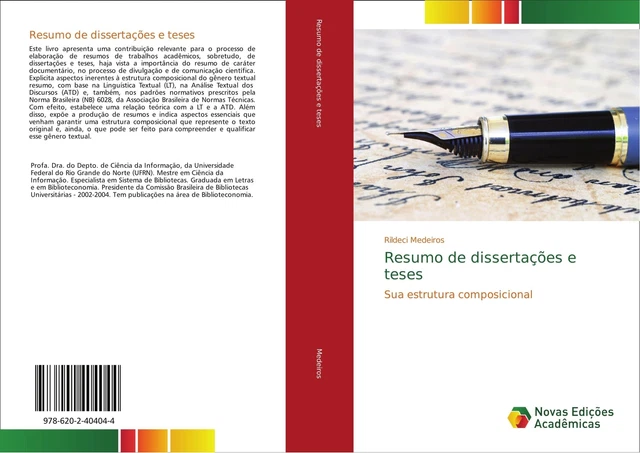 RESUMO DE DISSERTAÇÕES e teses Sua estrutura composicional Rildeci ...