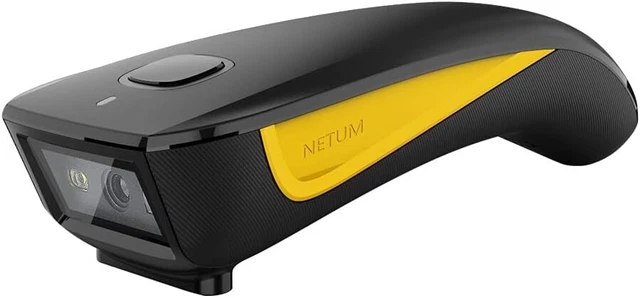 NETUM C750 MINI Kabelloser Barcode-Scanner,Bluetooth-kompatibel QR-Code ...
