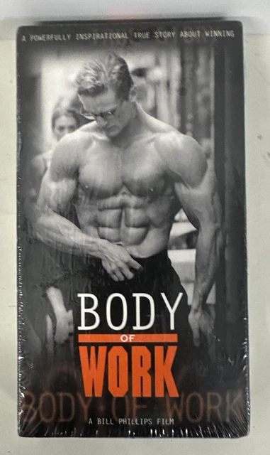 BODY OF WORK: A Bill Phillips Film (VHS 1998) - Fitness - Bodybuilding ...