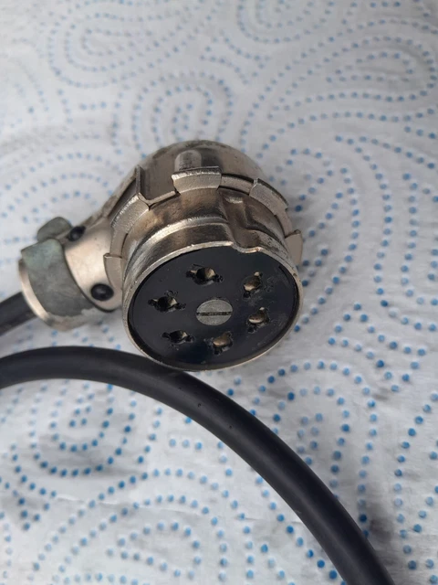 MILITARY RADIO 6 Pin W/S 19 Connector £10.00 - PicClick UK