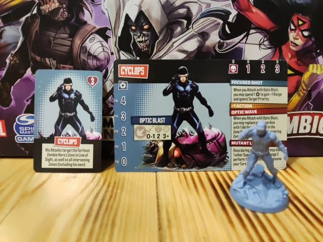 CMON - KICKSTARTER - Marvel Zombies Zombicide - Ciclope - Cyclops EUR ...