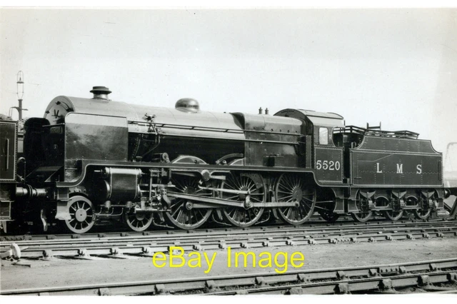 PHOTO RAILWAY LMS 4-6-0 Patriot 5520 Crewe c1935 £5.00 - PicClick UK