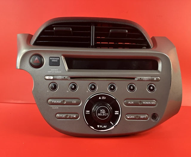 2009-2013 HONDA FIT Am/Fm Radio Mp3-Wma Récepteur Lecteur Cd 39100-Tk6 ...