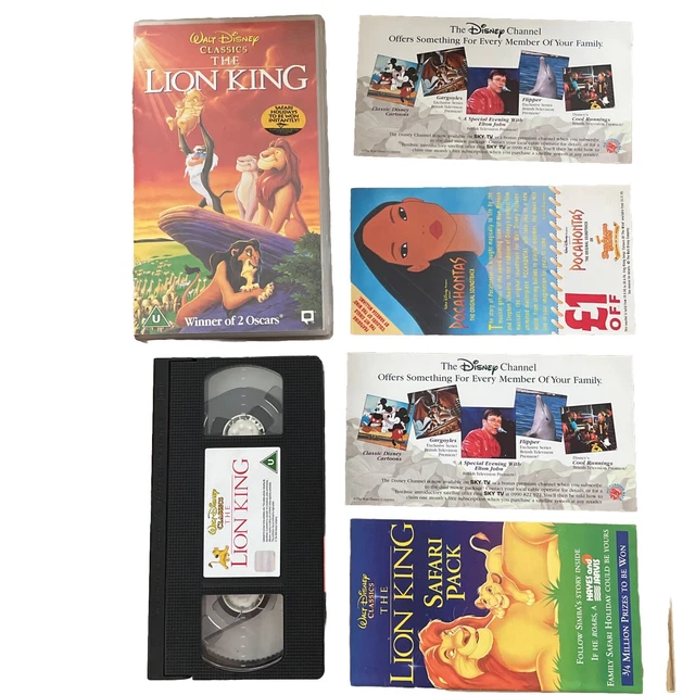 WALT DISNEY CLASSICS The Lion King VHS PAL 1995 £4.37 - PicClick UK