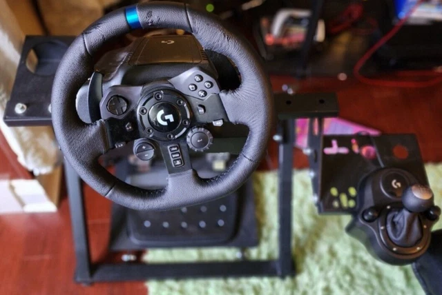 LOGITECH G923 RACING Wheel, Shifter & Pedals for PS5 PS4 and PC w ...