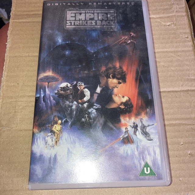 STAR WARS EMPIRE Strikes Back Digitally Remastered VHS Video fast ...