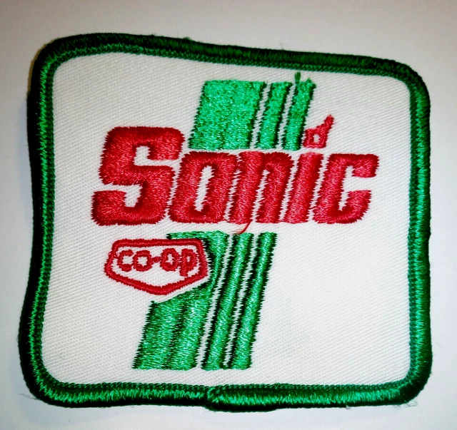 1980S SONIC CO-OP Oil Gas Patch Badge Crest $9.80 - PicClick CA