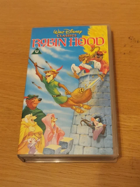 WALT DISNEY CLASSICS Robin Hood VHS £0.99 - PicClick UK