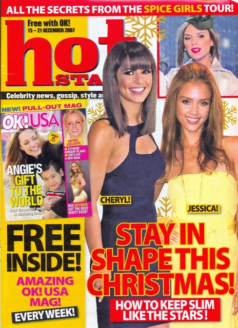CELEB MAG 2007 Céline Dion Amy Winehouse Spice Girls Britney Spears ...