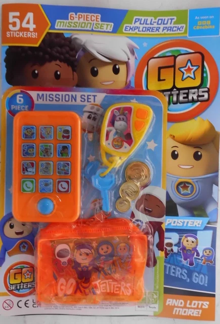 CBEEBIES GO JETTERS magazine #95 2024 Puzzles Colouring Stories ...