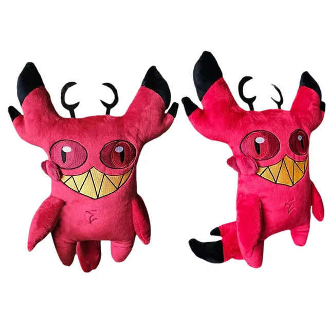 HAZBIN HOTEL RADIO Demon Alastor Cursed Cat Plush Doll Stuffed Anime ...
