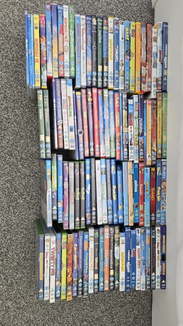 CHILDREN'S DVD BUNDLE- Joblot X99 £50.63 - PicClick UK