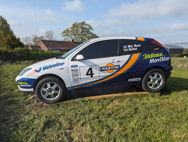 FORD FOCUS ST Blue Mk1 McRae Replica V5 16k Genuine Miles cage & Timing ...