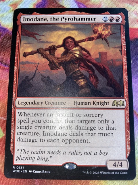 MTG MAGIC THE Gathering Imodane, the Pyrohammer (137/475) Wilds of ...