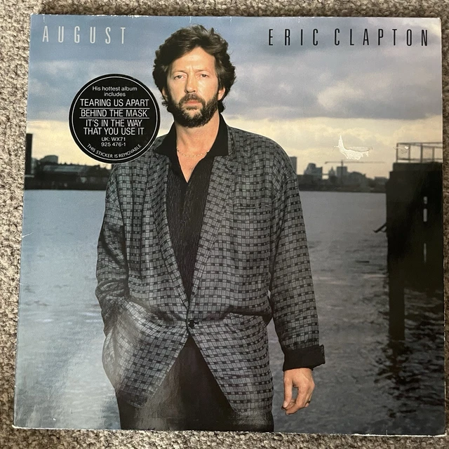 ERIC CLAPTON AUGUST Gatefold LP Album Vinyl Record 925 476-1 £9.89 - PicClick UK