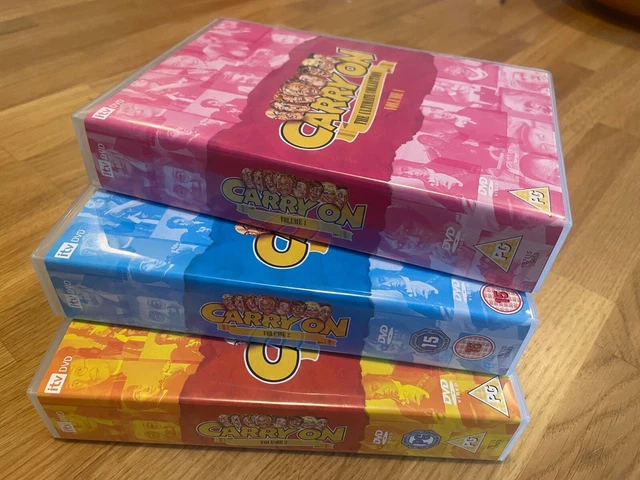 CARRY ON: THE Ultimate Collection Complete Volumes 1-3 30 Movies UK DVD ...