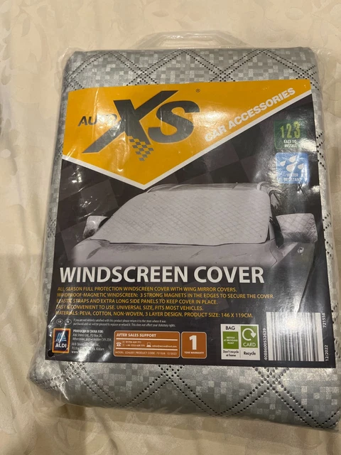 Aldi car windscreen cover store