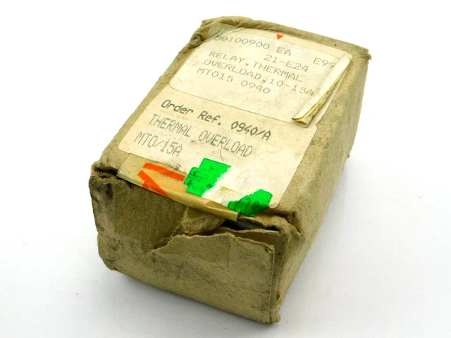 CEGELEC RELAY, THERMAL Mto15/28a BS4941 U, 660V Boîtier Défecteux EUR ...