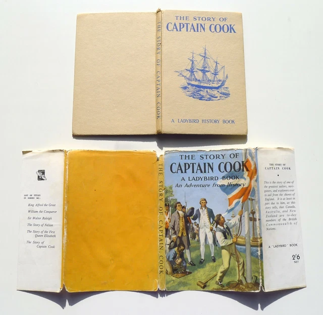 VINTAGE LADYBIRD HISTORY HB BOOK CAPTAIN COOK 561 DJ 1958 First 1st ...